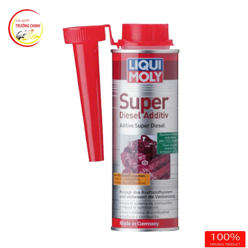 Chai súc béc dầu Liqui Moly Super Diesel Additive 250ML | Shopee Việt Nam