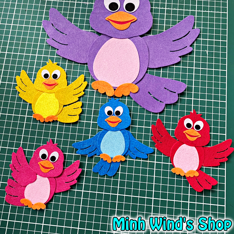 Khuôn Thép, Khuôn Kim Loại Cắt Hình Con Chim 2 Size To Nhỏ 10-20cm ...