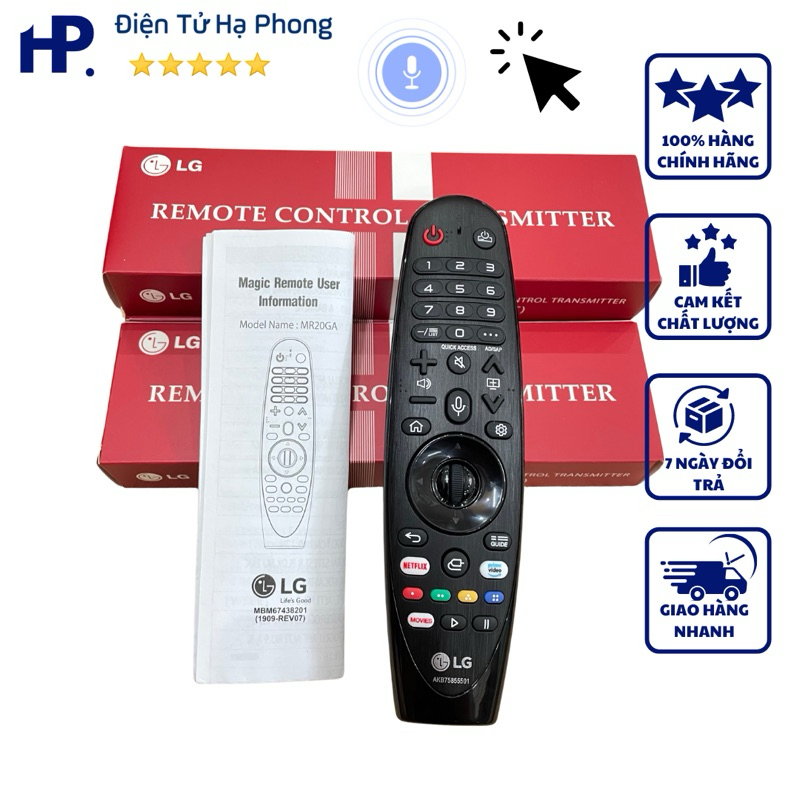 Điều Khiển TV LG Chuột Bay Giọng Nói MR20 - Chất Lượng Cao - Dùng Cho ...