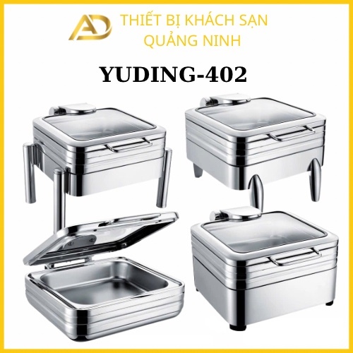 Nồi buffet INOX 304 cao cấp/ Nồi hâm giữ nóng đồ ăn dung tích 6L hãng YUDING YD-402 | Shopee ...