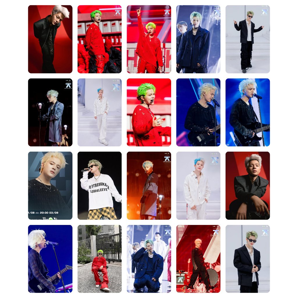 Lomo card 20 ảnh bo góc Rhyder - FB | Shopee Việt Nam