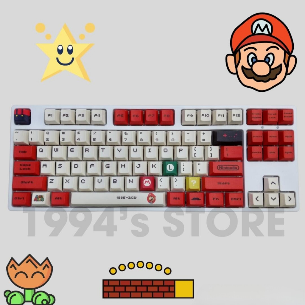 Set keycaps PBT độc đáo - Keycap cho bàn phím RK61, DAREU EK861, GK61 ...