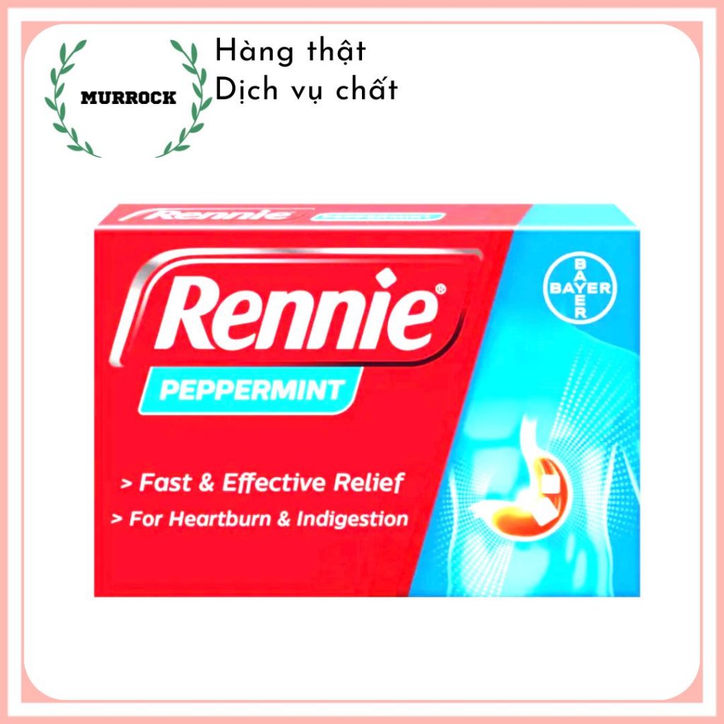 Rennie Peppermint Tablets Hộp 72 Viên Bạc Hà | Shopee Việt Nam