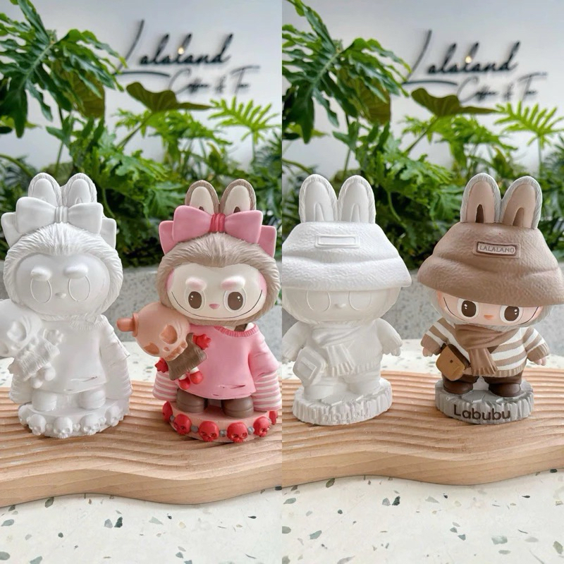 tượng thạch cao labubu size nhỡ L (13-14cm) | Shopee Việt Nam