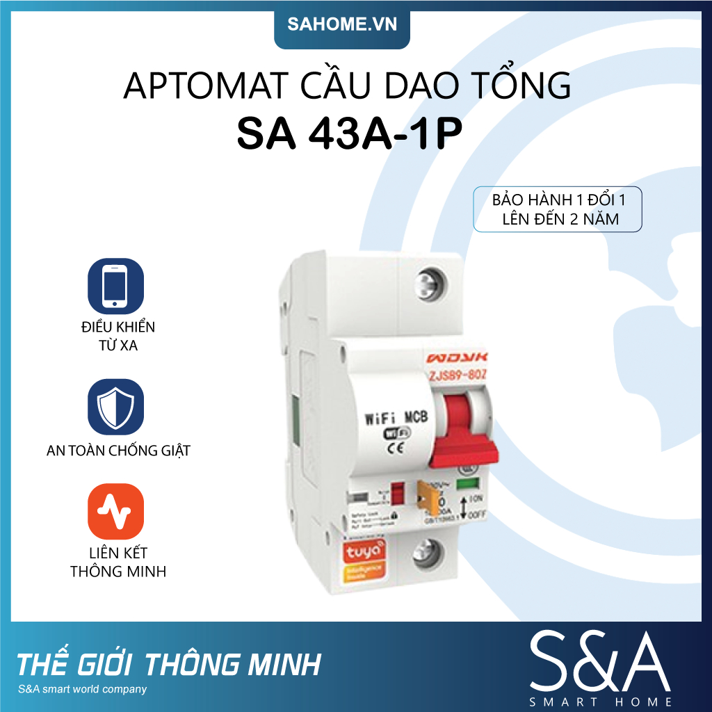 Aptomat SA DL2 công suất 40A 1P | Shopee Việt Nam