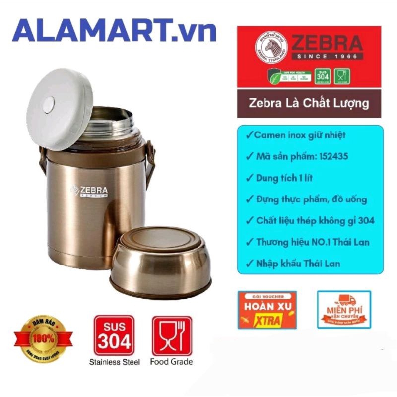 Bình ủ cháo Zebra 152435 1L – Sản xuất tại Thái Lan | Shopee Việt Nam