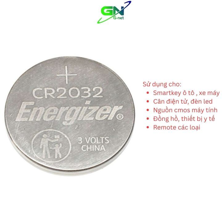 Pin CR2032 cho Chìa Khoá Điều Khiển Smartkey Honda Remote SH, VISION ...