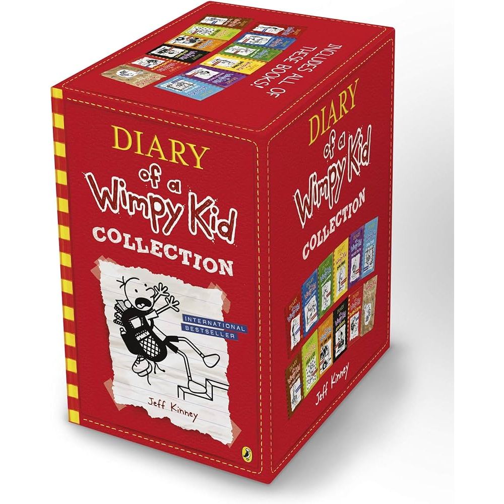 Sách - Tiếng Anh - Diary of Wimpy Kid 12 books set | Shopee Việt Nam