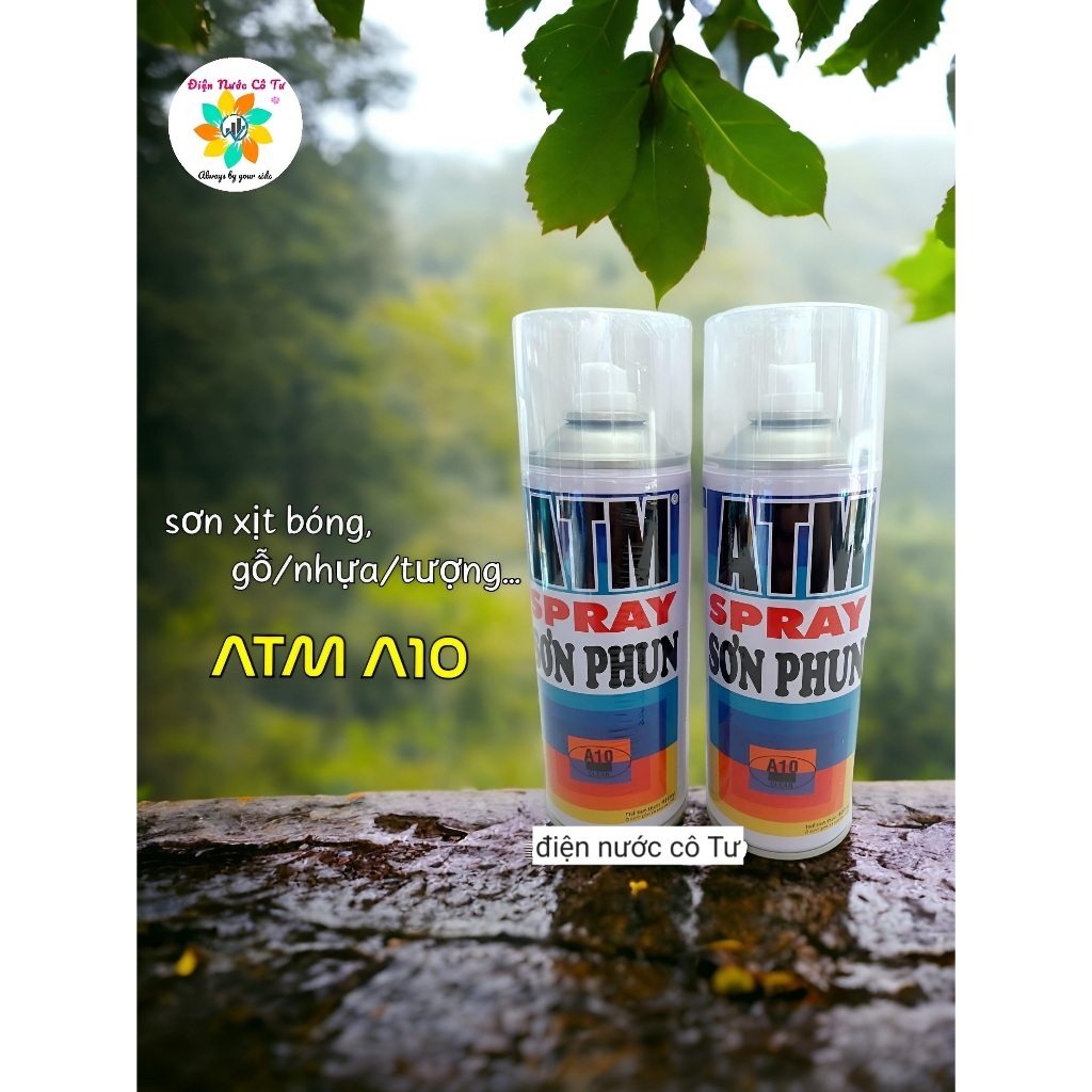 Sơn xịt bóng nhựa gỗ tượng và nội thất ATM A10 | Shopee Việt Nam