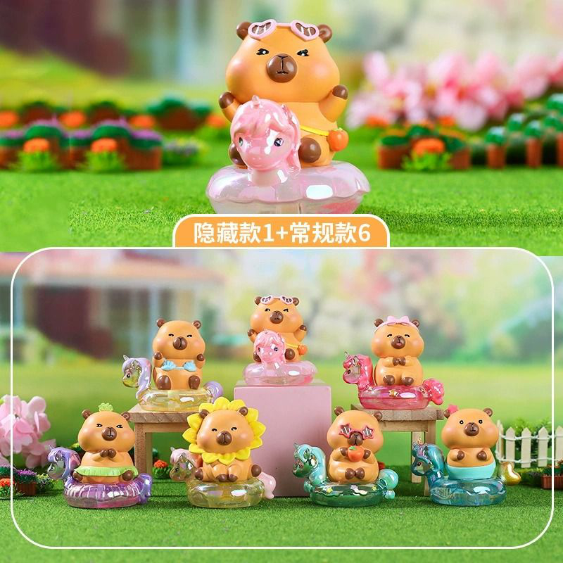 CHÍNH HÃNG BLIND BOX CAPYBARA tắm biển siêu đáng iu, siêu cute (Hàng có ...