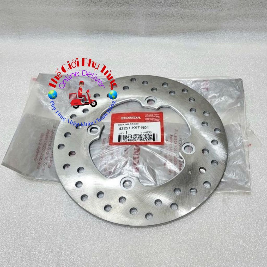 Đĩa thắng sau Vario 160, Click 160, PCX 150 zin mới - 43251-K97-N01 ...