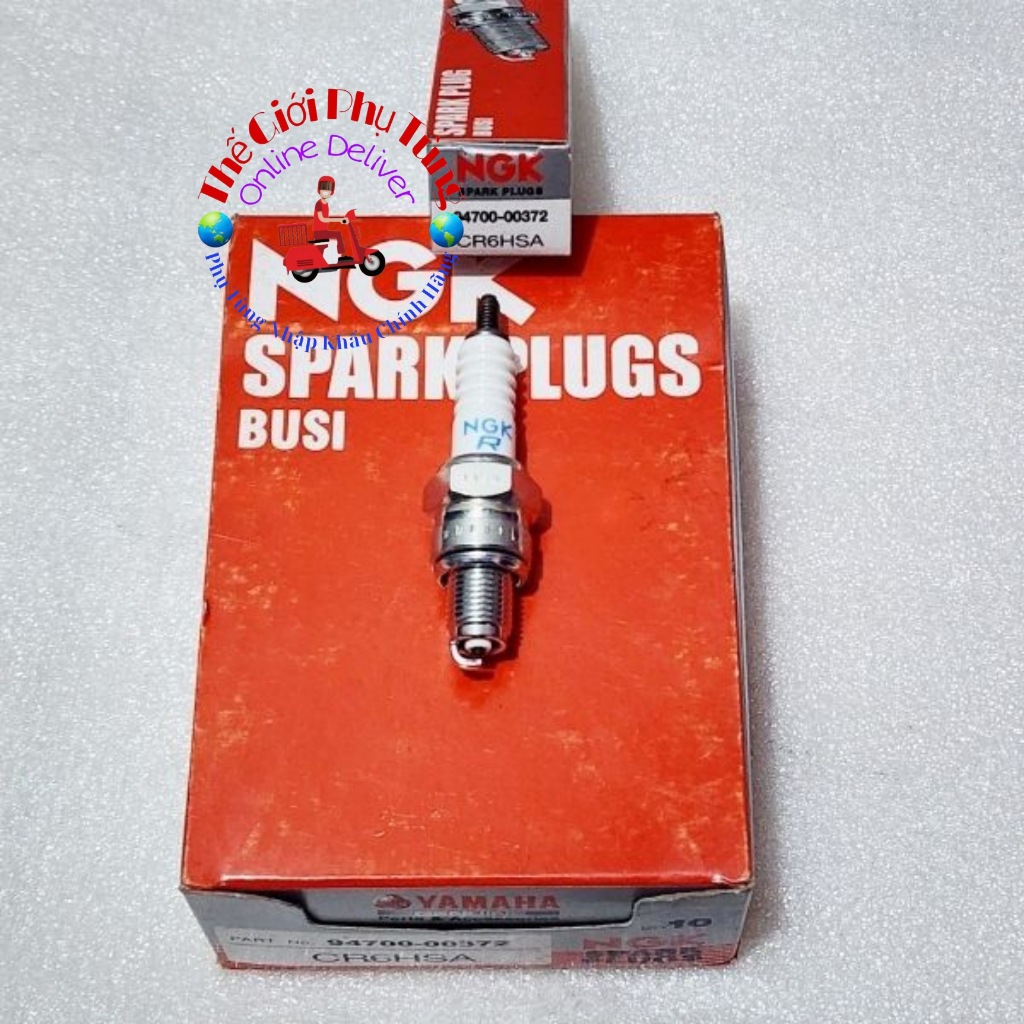 Bugi Janus, Sirus fi, Jupiter fi, Grande CR6HSA - 94700-00372 | Shopee Việt Nam