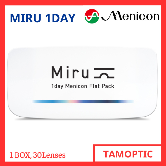 (30 lenses) Kính áp tròng Miru 1-Day Menicon Flat Pack | Shopee Việt Nam