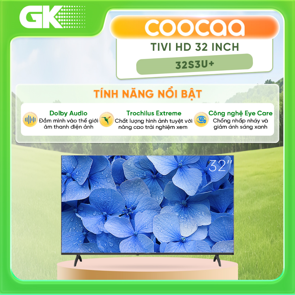 [GIAO TOÀN QUỐC] 32S3U+ / 32S3U - Smart Tivi HD Coocaa 32 Inch Wifi ...