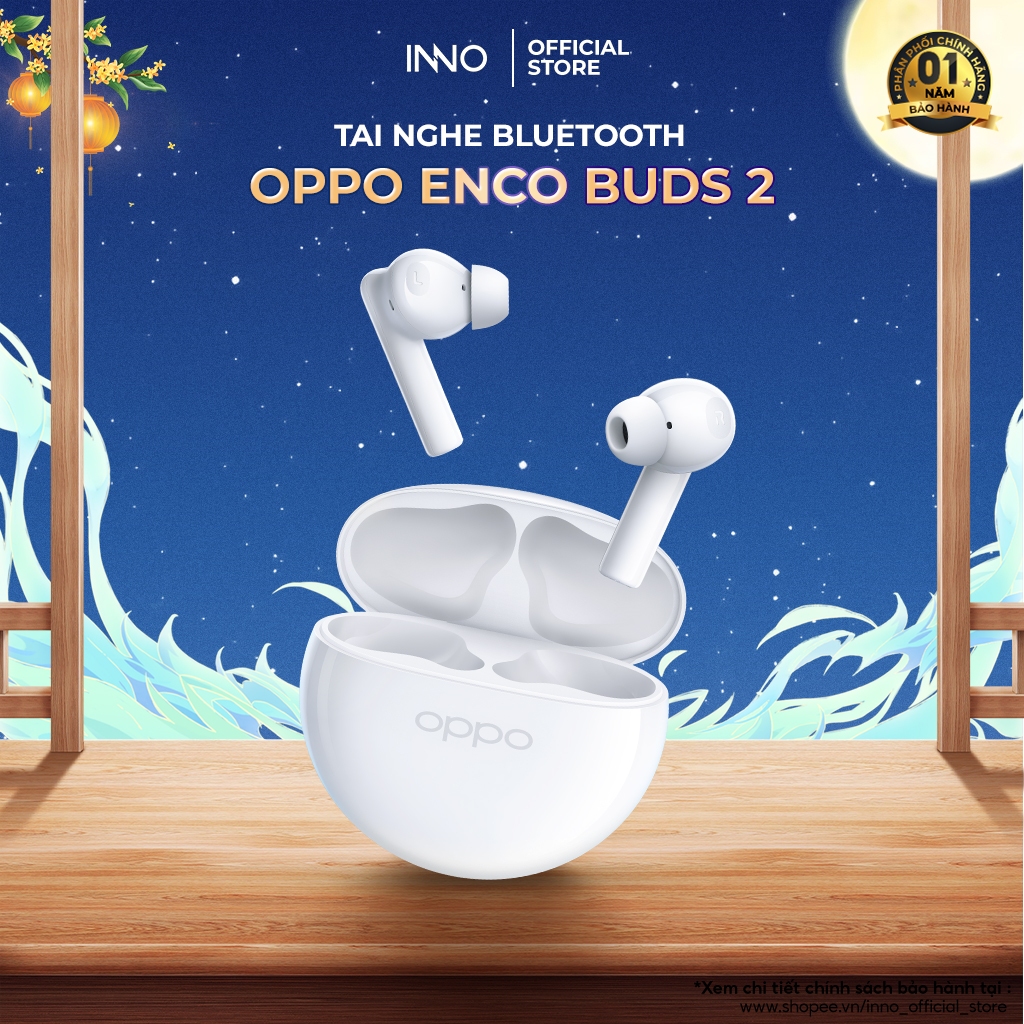 Tai nghe Bluetooth OPPO Enco Buds 2 (Trắng) - Hàng chính hãng | Shopee Việt Nam