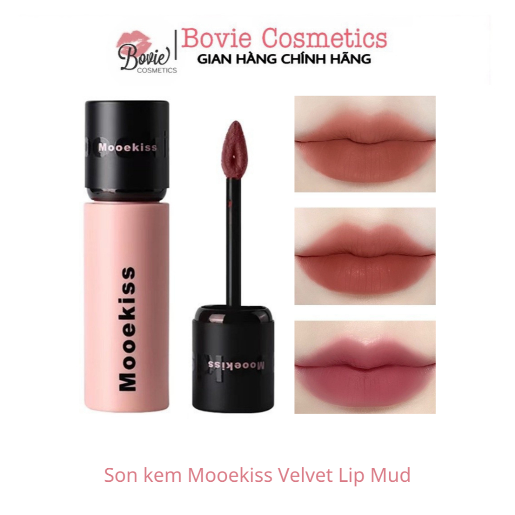 Son kem Mooekiss Velvet Lip Mud 3g | Shopee Việt Nam