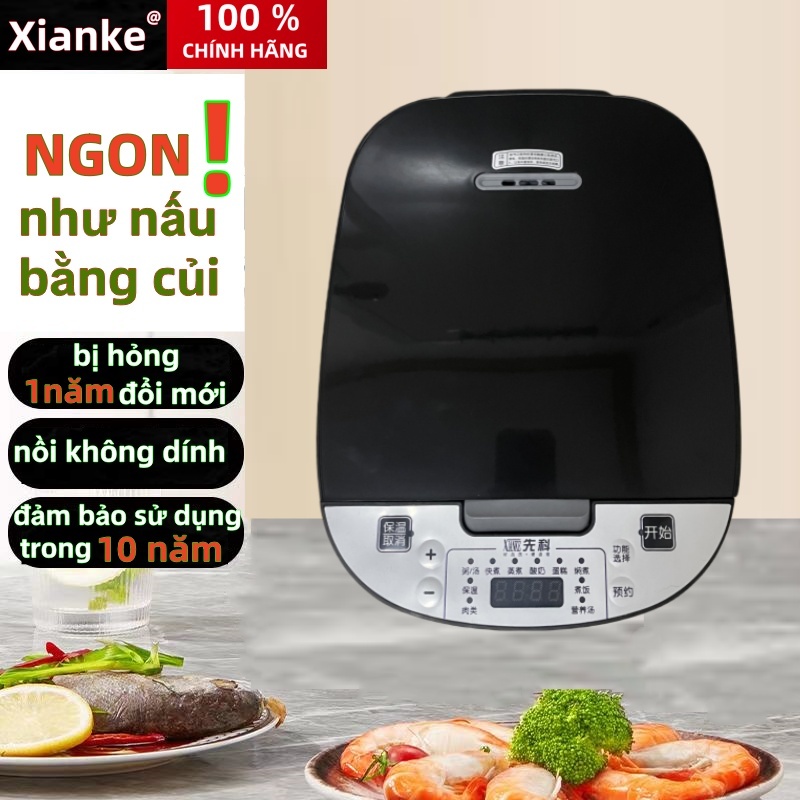 Nồi cơm điện 5L nồi cơm điện đa năng đa năng dung tích nồi cơm điện tử ...