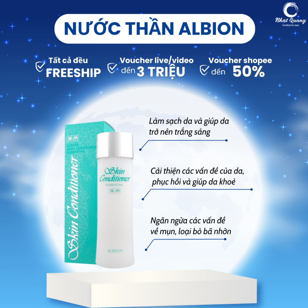 Nước thần Albion Skin Conditioner 165ml/330ml nội địa Nhật | Shopee Việt Nam