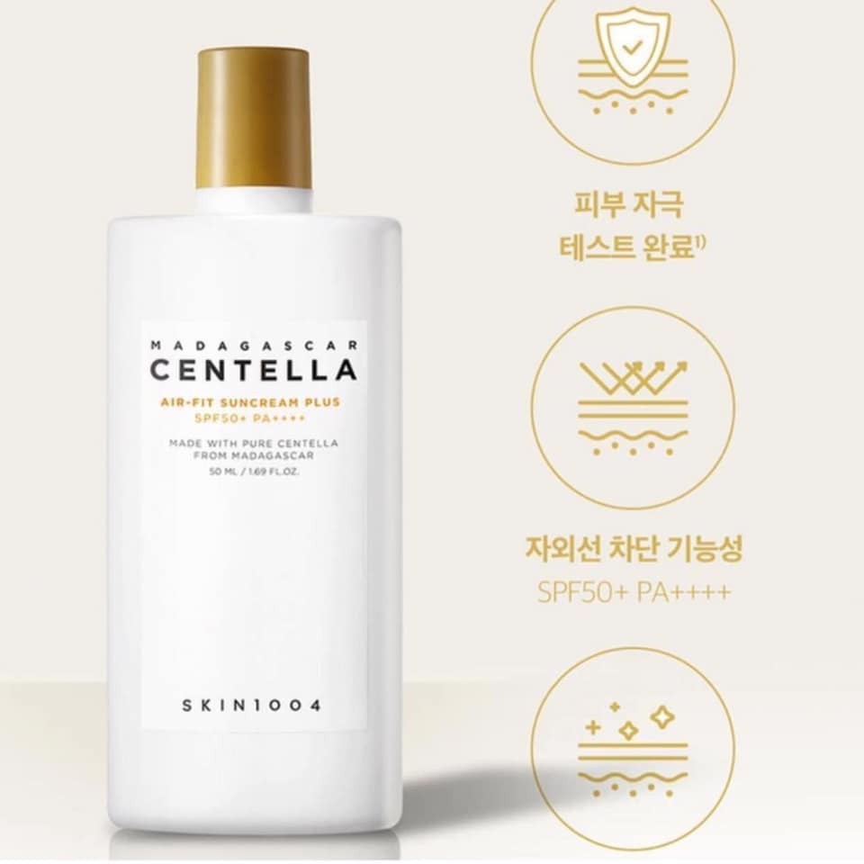 Kem chống nắng vật lí kiềm dầu SKIN1004 Madagascar Centella Air-Fit ...