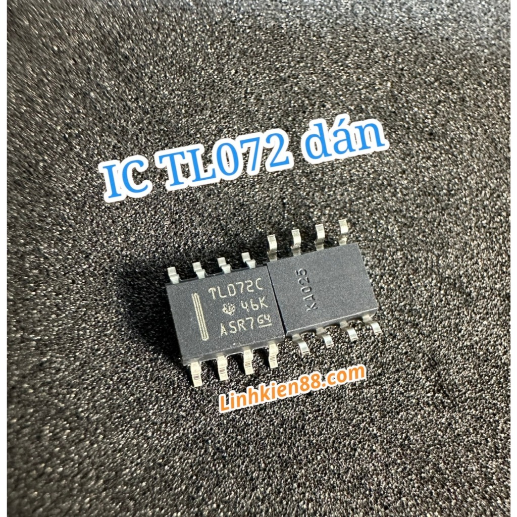 (Combo 5 con) TL072 OPAMP TL072C 072 Sop-8 dán mới chính hãng TI | Shopee Việt Nam