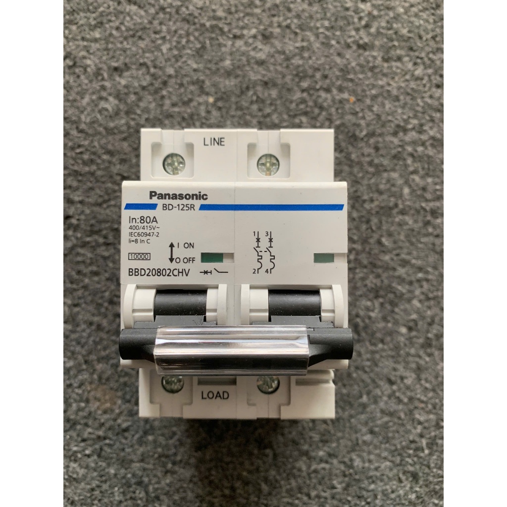 Aptomat MCB 2P 80A 10kA Panasonic | Shopee Việt Nam