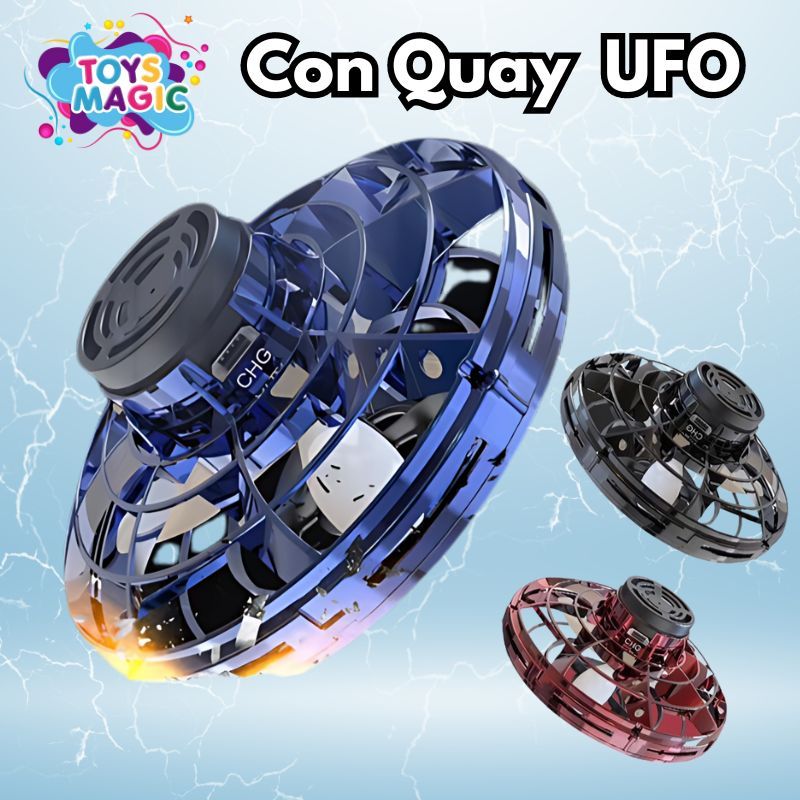 Đồ Chơi Con Quay Fidget Spinner Mô Hình UFO Mini PTW 360 Độ Phát Sáng ...