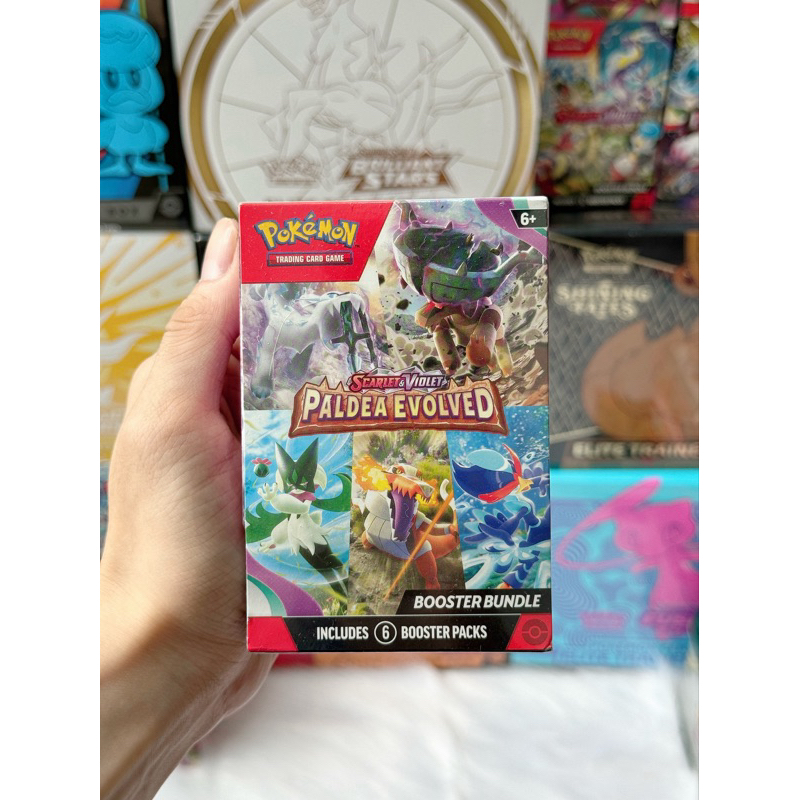 Pokémon TCG: Scarlet & Violet-Paldea Evolved Booster Bundle (6 Packs ...