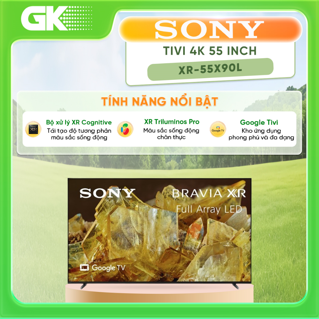 XR-55X90L - HCM - Google Tivi Sony 4K 55inch 55X90L - Bảo Hành Chính Hãng | Shopee Việt Nam