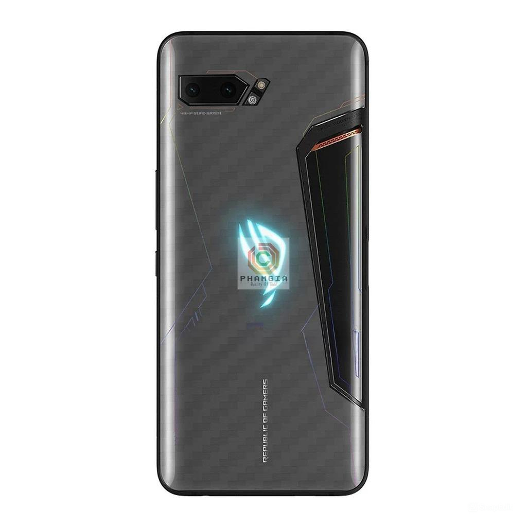 Miếng dán mặt lưng skin carbon Asus Rog Phone 2 (Rogphone 2) | Shopee ...