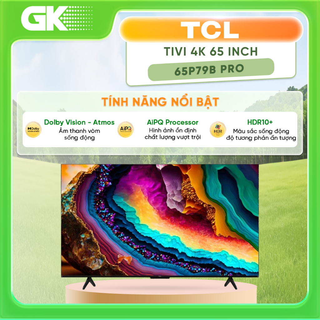 65P79B PRO - HCM - Google Tivi TCL 4K 65 Inch 65P79B PRO - Giao Hàng Toàn Quốc | Shopee Việt Nam
