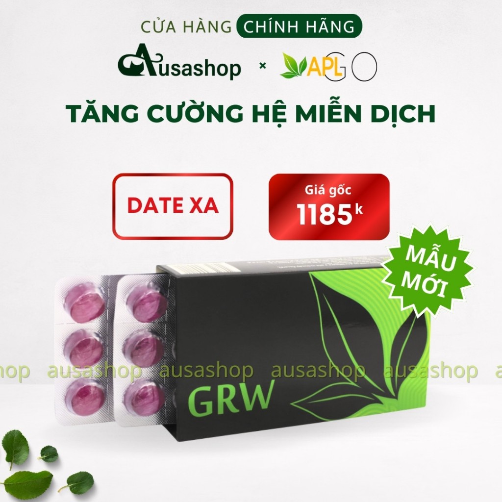 [DATE 07-2025] GRW – Viên Ngậm Hỗ Trợ Tăng Cường Hệ Miễn Dịch APLGO ...