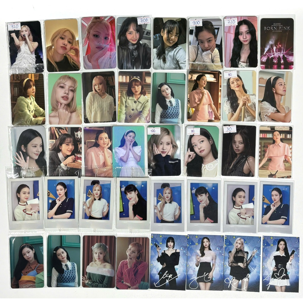 Card POB BPTG - BLACKPINK tổng hợp chính hãng | Shopee Việt Nam