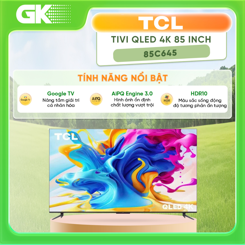 65C645 / 75C645 / 85C645 - Google Tivi TCL QLED 4K C645{Miễn Phí Lắp TV Để Bàn HCM} | Shopee ...