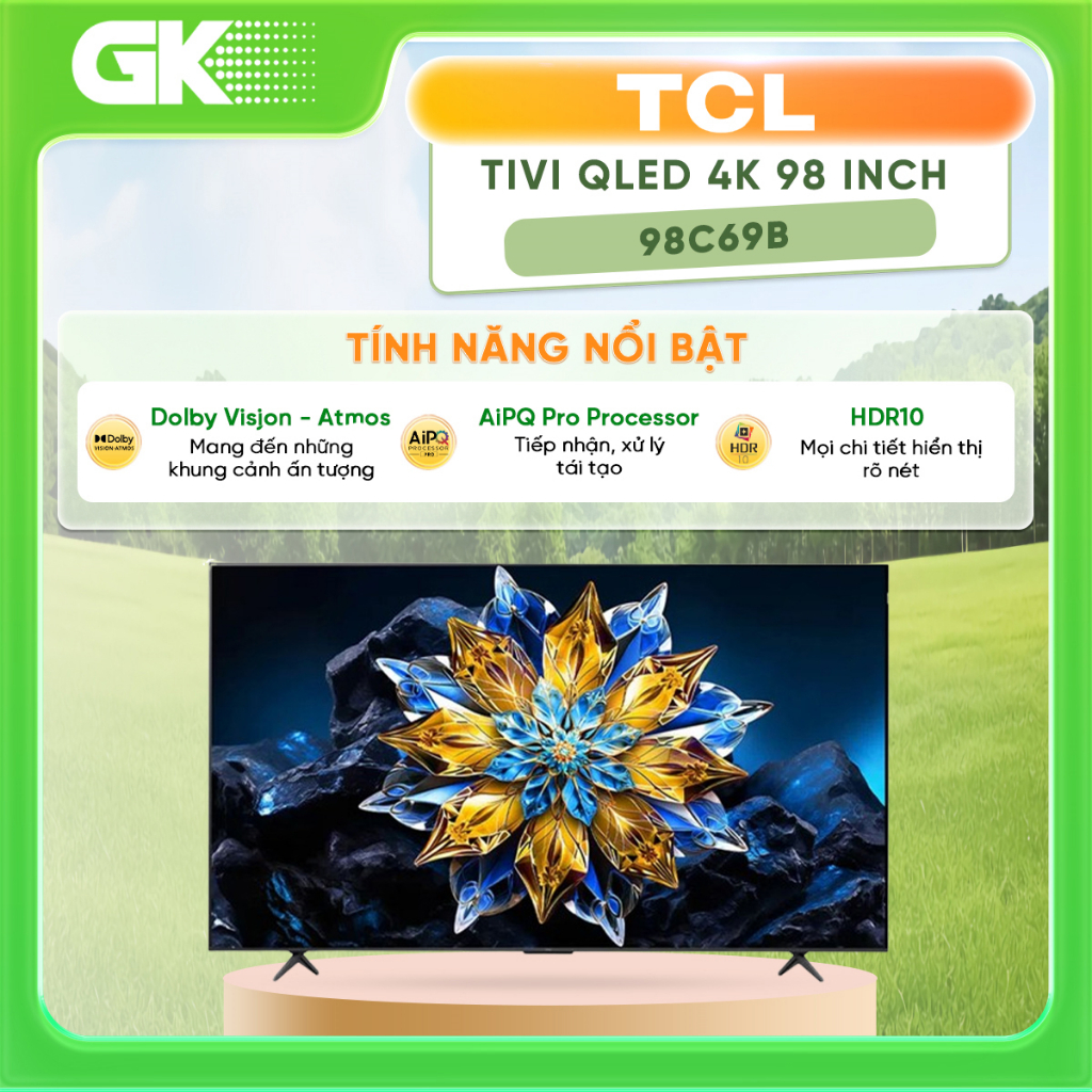 98C69B - Miễn Phí Công Lắp HCM - Google Tivi QLED TCL 4K 98 inch 98C69B - BẢO HÀNH CHÍNH HÃNG ...