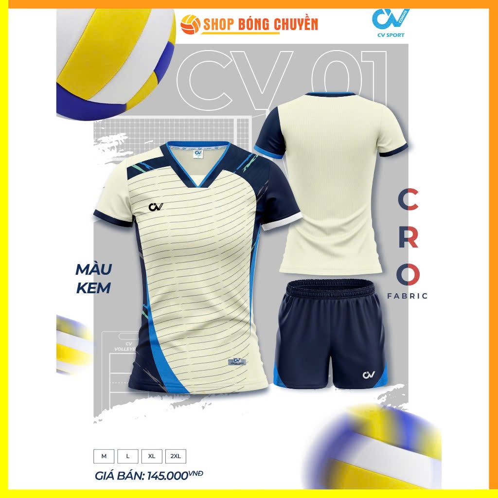 Bộ Quần Áo Bóng Chuyền, Đồ Bóng Chuyền Riki Nam Nữ CV CV01 Thiết Kế Hiện Đại Thoáng Khí | Shopee ...