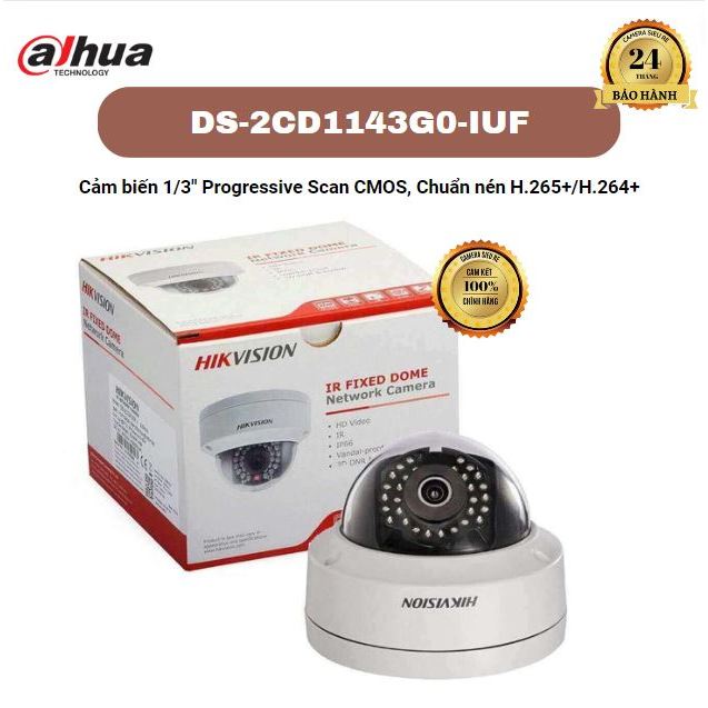 Camera IP Dome Hikvision DS-2CD1143G0-IUF/ DS-2CD1343G0-IUF / DS ...