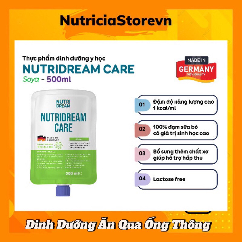 Sữa NutriDream Care Soya Dinh Dưỡng Y Học Ăn Qua Đường Ống Thông ...