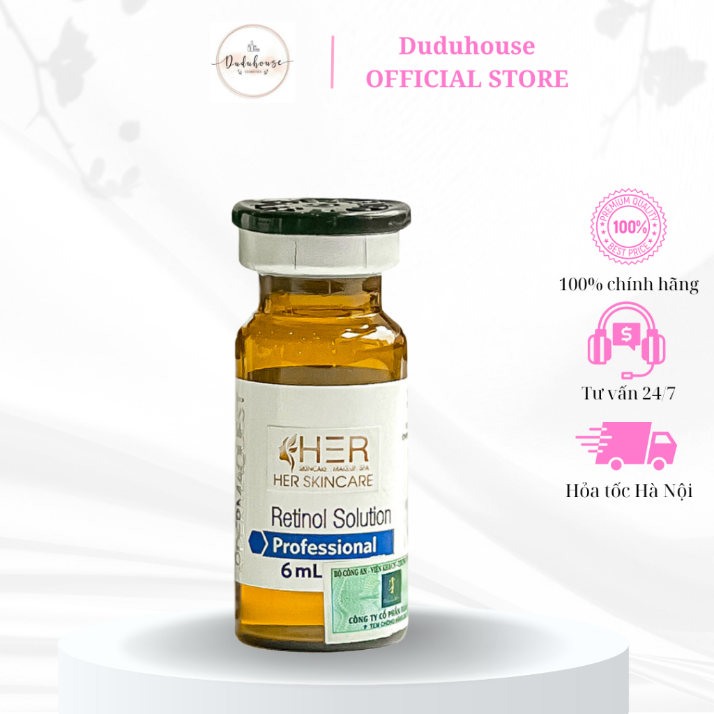 Peel da Dermaquest Retinol Solution giảm thâm, chống lão hóa, làm mịn da 6ml Duduhouse | Shopee ...