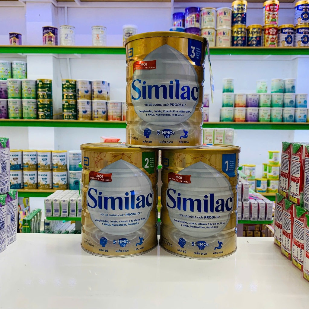 [Lon 900G] Sữa bột Similac 0-1-2-3-4, Dinh Dưỡng 5G Mới | Shopee Việt Nam