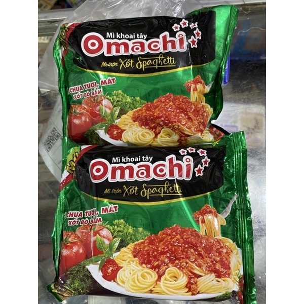 Mì trộn Omachi Sốt Spaghetti Gói 90g | Shopee Việt Nam