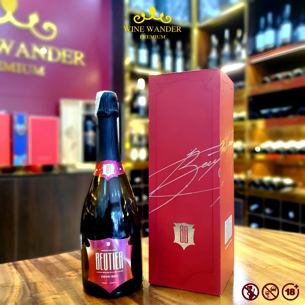Rượu Vang Sủi Sparkling Wine Rượu Vang Pháp Beutier Demi-Sec 8.5% 750ml ...