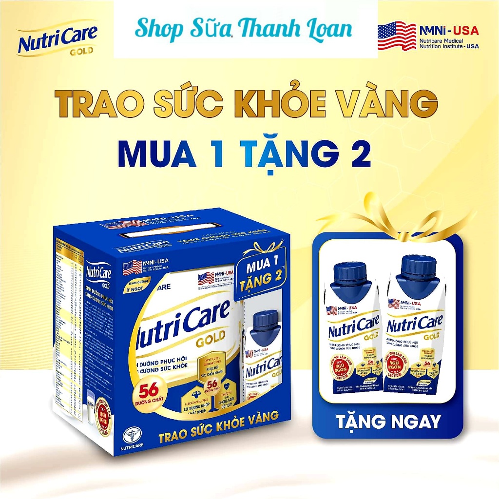 (HSD T12-2026) Sữa Bột Nutricare Gold Phục Hồi Bồi Bổ Cơ Thể 850g. | Shopee Việt Nam