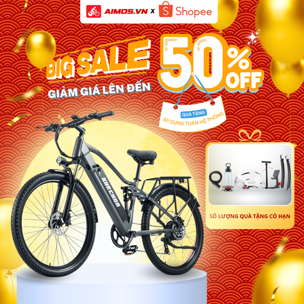 Xe Đạp Điện Trợ Lực Burchda RX70 PRO - Dáng thể thao, công suất cao ...