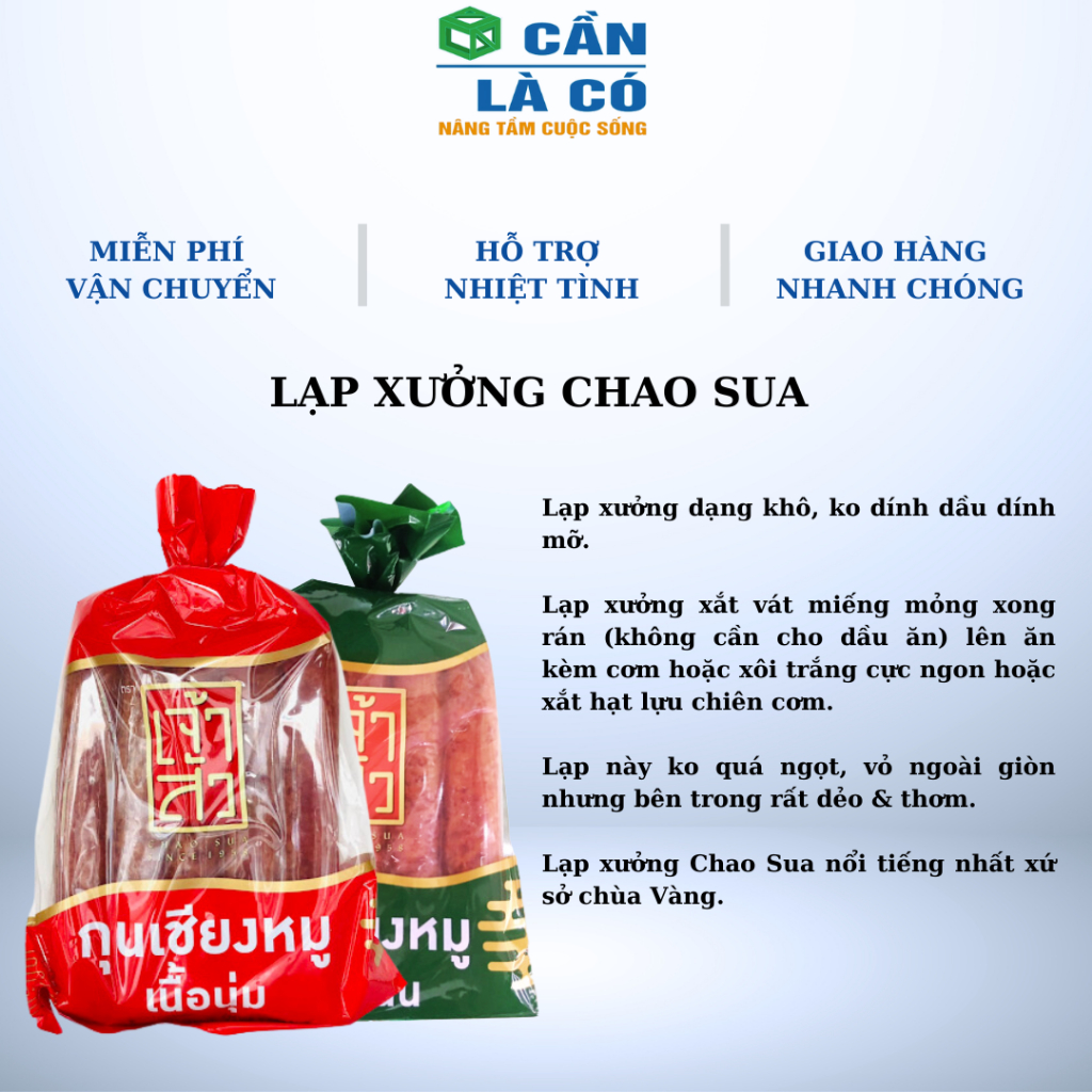 LẠP XƯỞNG CHAO SUA 450GR | Shopee Việt Nam