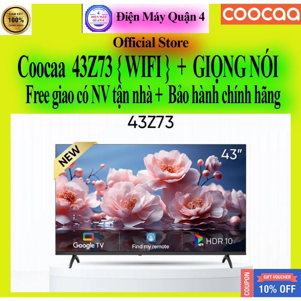 Coocaa 43Z72 / 43Z73 -- Google Tivi Coocaa HD 43 Inch 43Z72 / 43Z73 ...