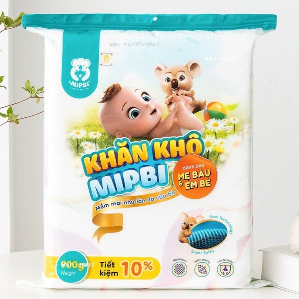 Khăn vải khô đa năng Mipbi - Aiko 200g/260g/300g/600g/900g | Shopee Việt Nam