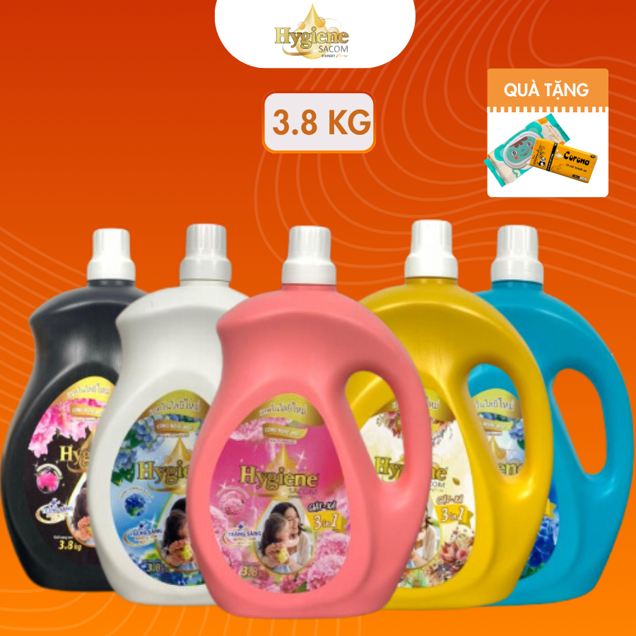 CAN NƯỚC GIẶT XẢ HYGIENE 2IN1 3.8 KG | Shopee Việt Nam