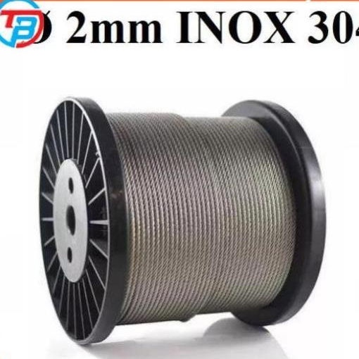 Dây cáp inox 304 phi 2mm - 3mm - 4mm TÍNH THEO MÉT NHA QUÝ DỊ - Cáp ...