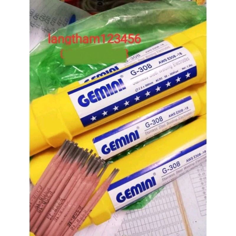 Que hàn inox 2,5ly GEMINI chính hãng | Shopee Việt Nam