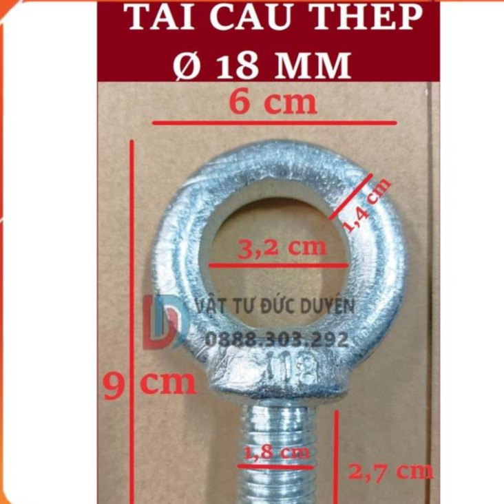 Bulong Tai cẩu thép Phi 18mm | Shopee Việt Nam